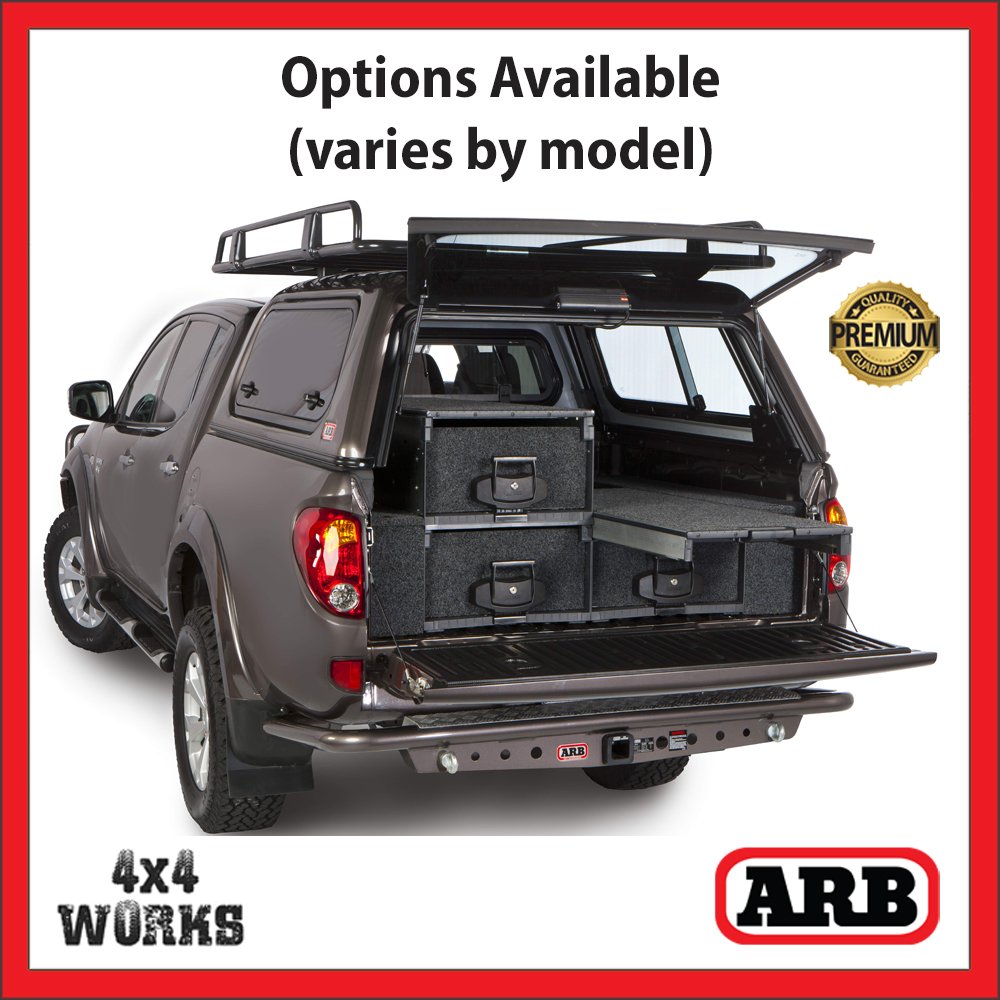 ARB Outback Modular Drawer Storage System Mitsubishi L200 Series 4 B40 ...