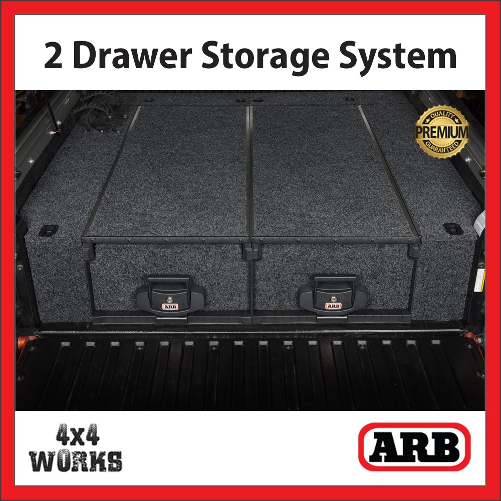 ARB Outback Modular Drawer Storage System Mitsubishi L200 Series 4 B40 ...